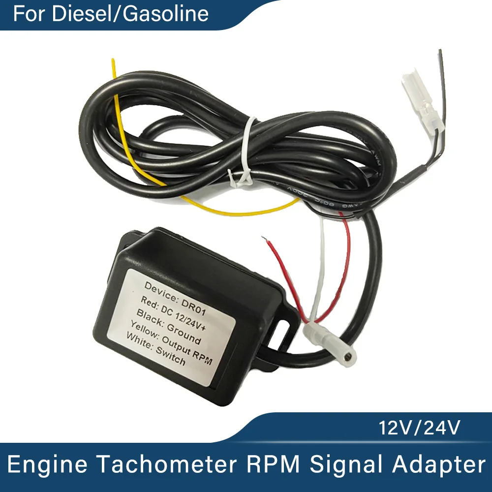 Waterproof-Diesel-Gasoline-Engine-Tacho-RPM-Signal-Adapter-Tachometer ...