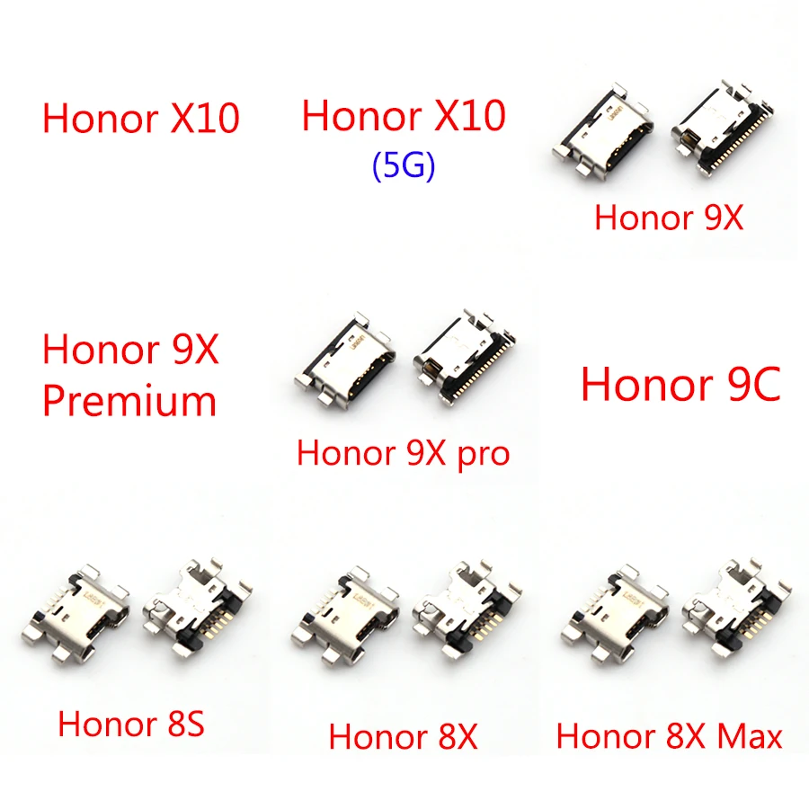 5pcs Micro USB Charge Port Charging Jack Dock Socket Plug Type C ...