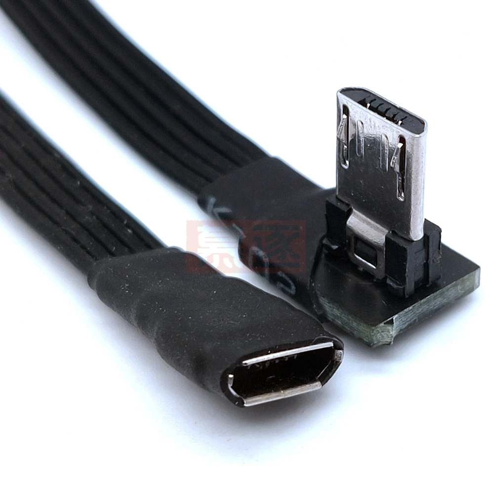 10cm-Micro-USB-Female-to-Micro-USB-Male-F-M-Extension-Extender-Date ...