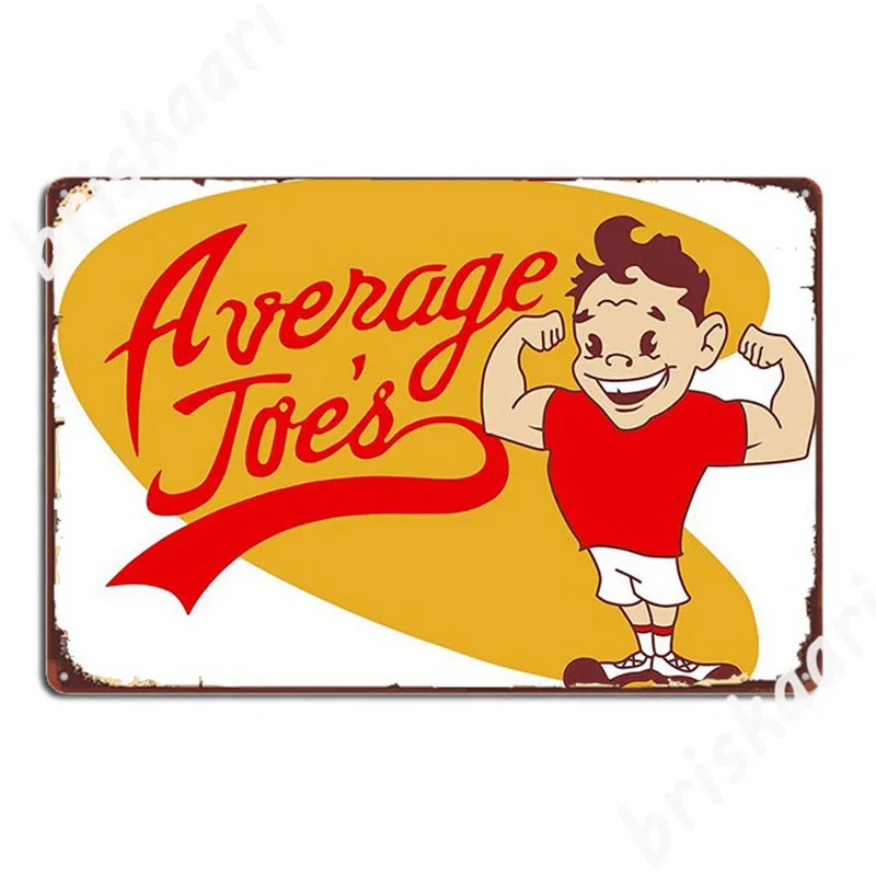 Average Joe's Gym Dodgeball Metal Signs Wall Mural Wall Customize ...