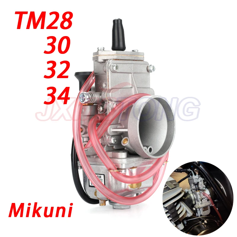Mikuni-TM24-TM28-TM30-TM32-TM34-TM38-Flat-Slide-Karburator-Spigot-TM-Karbohidrat-untuk-Honda ...