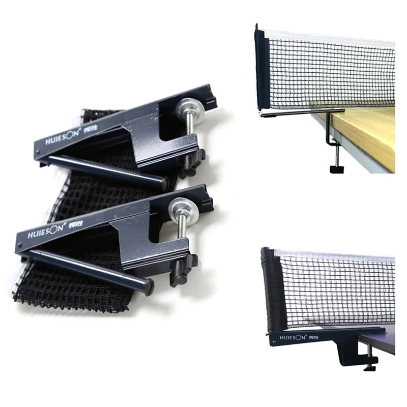 Portable-Table-tennis-net-set-iron-stand-flexible-Pingpong-net-steel ...
