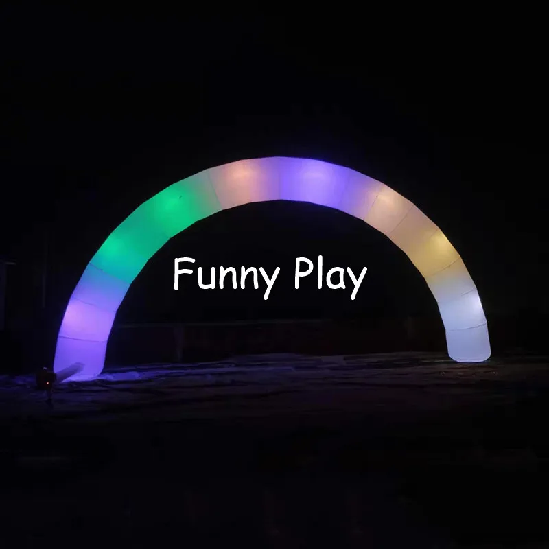 Inflatable Led Decoration Arch Lighting Advertising Archway Gate For ...