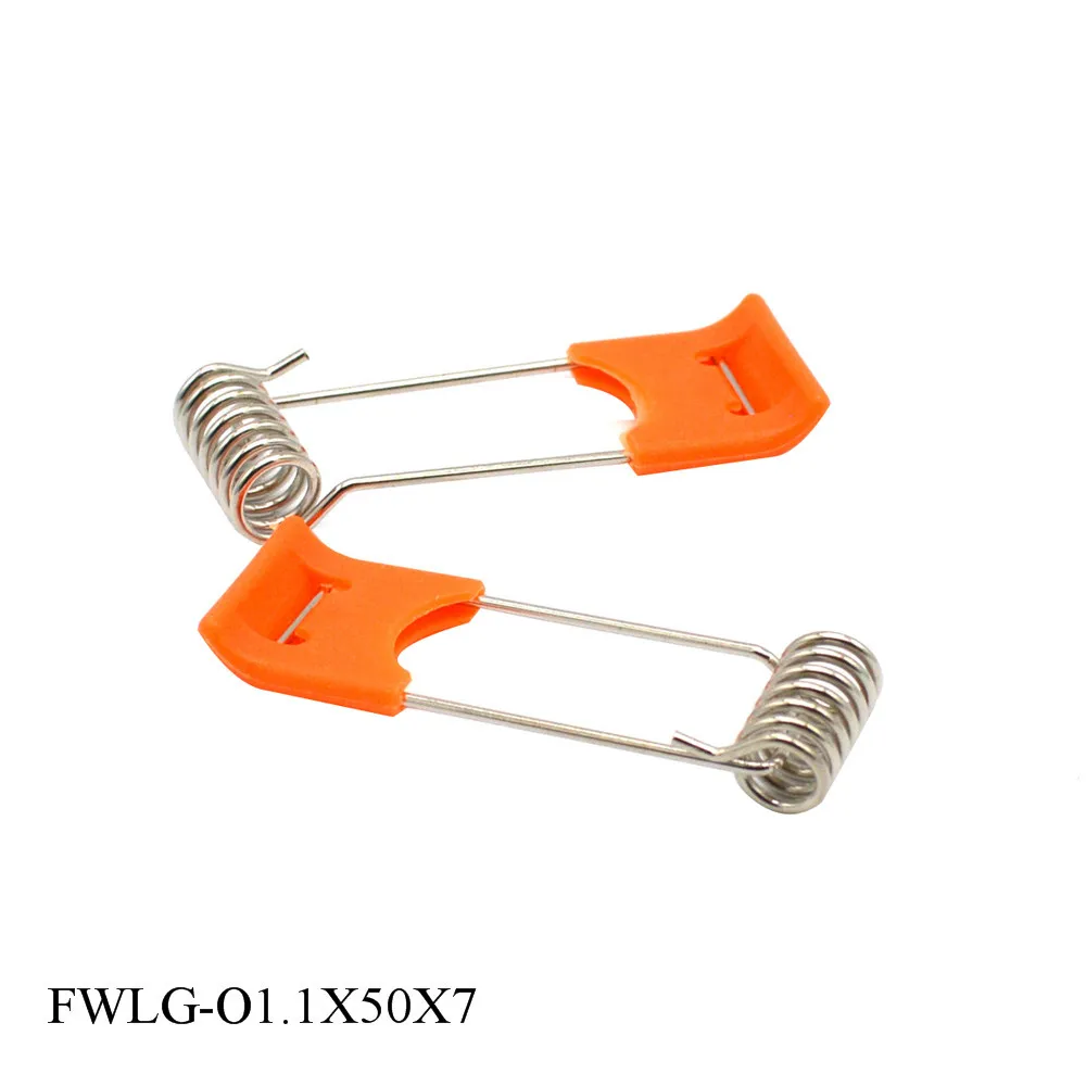 10pcs 40/45/50mm recessed lighting torsion spring clips for downlight ...