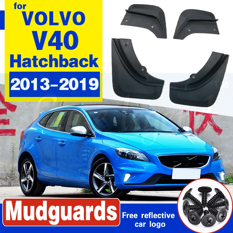 Mudguar For VOLVO V40 Hatchback 2013-2019 2014 2015 2016 2017 2018 Car ...