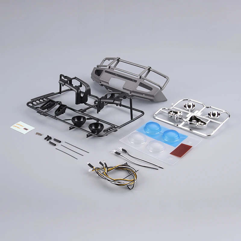 Killerbody-48718-1-10-RC-Crawler-Parts-Alloy-Bumper-W-LEDS-Upgrade-Sets ...