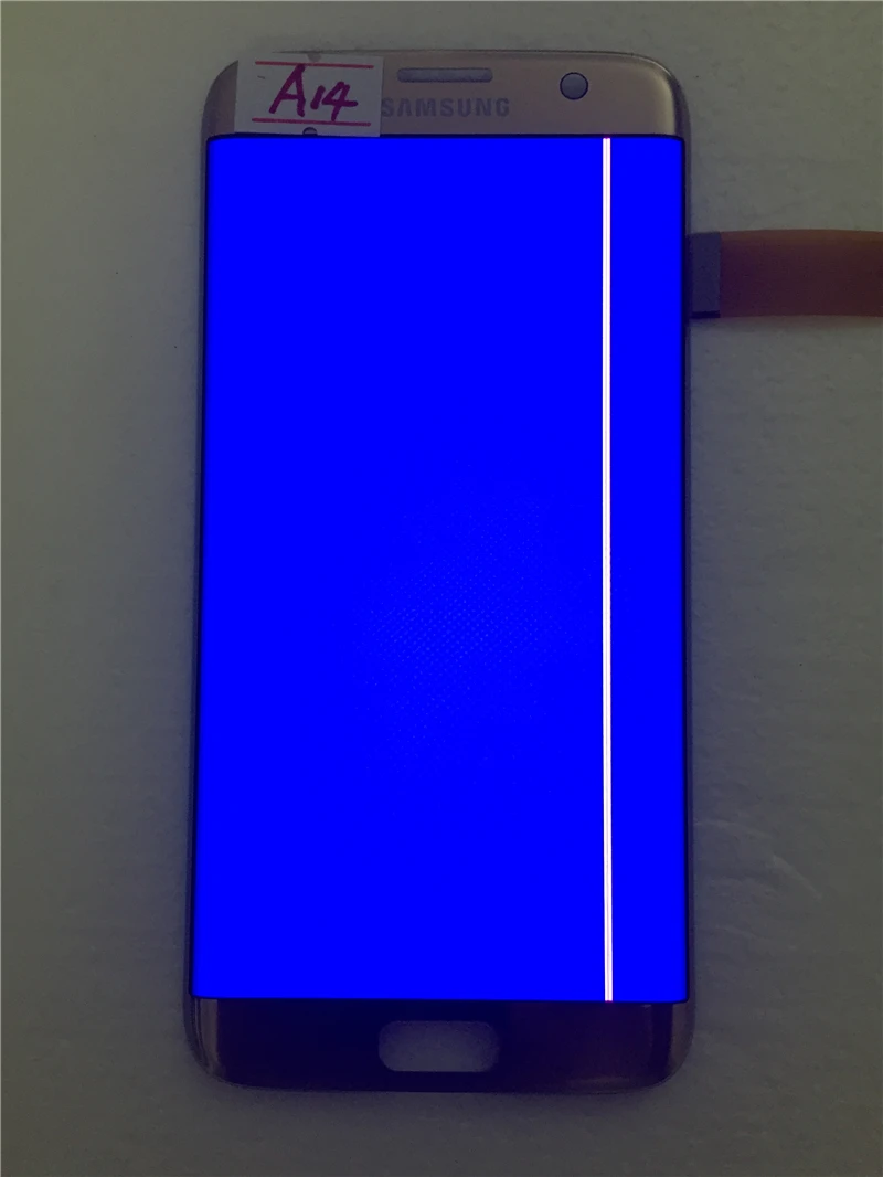 5,5 ''AMOLED lcd для SAMSUNG Galaxy s7 edge G935 G935F сенсорный экран дигитайзер дисплей с линейкой