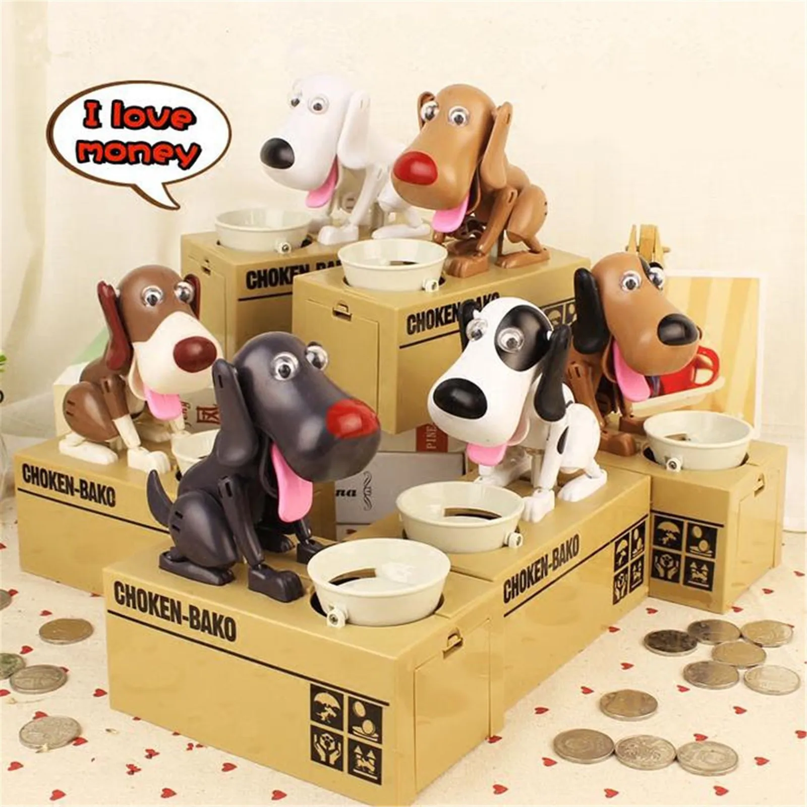 Animated Coin Banks