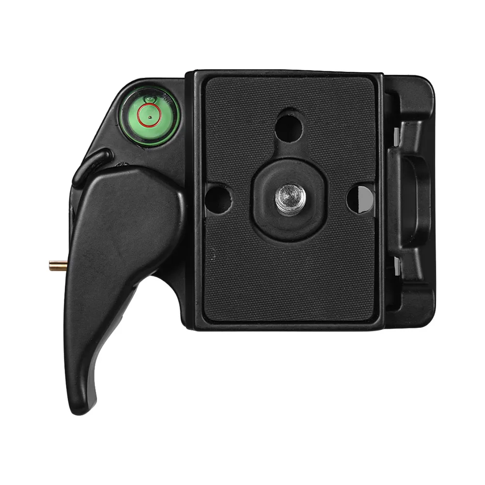 Quick Release Plate Clamp Adapter With Qr Plate 1/4 Inch Screw 1/4 & 3/ ...