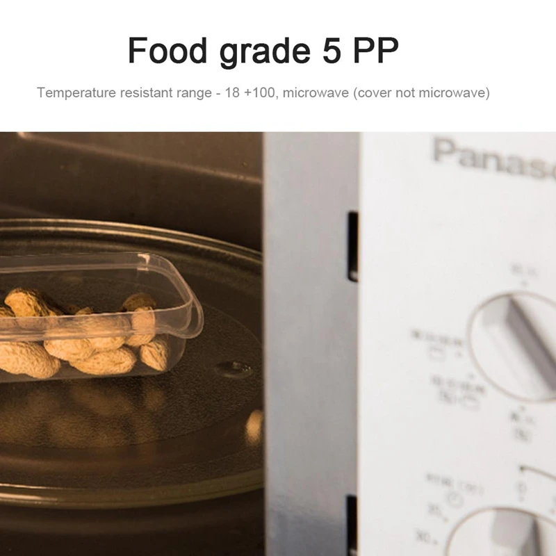 17 шт./компл. Холодильник Пластик ящик для хранения Еда контейнер от ...
