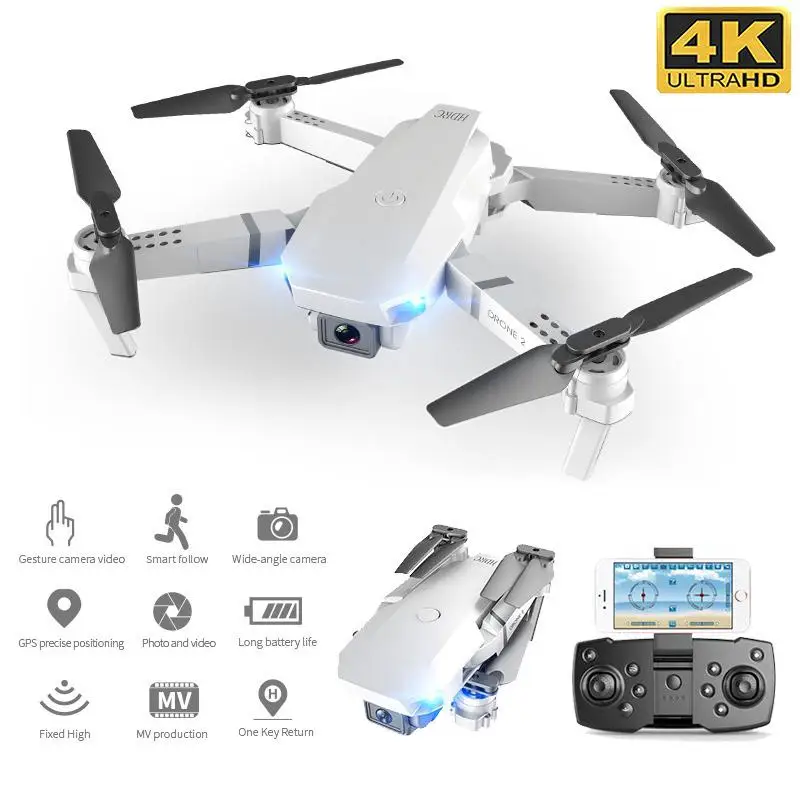 Drone profissional e59, quadricóptero dobrável, 2.4ghz, com câmera 4k ...