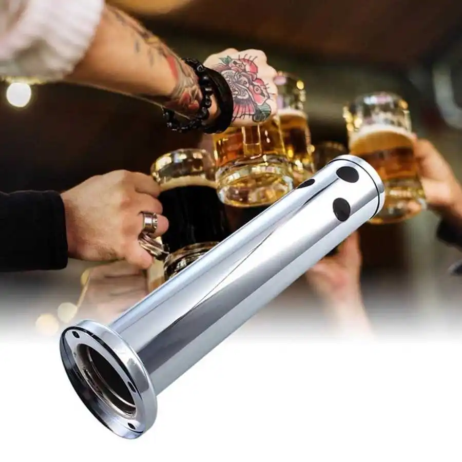 Hign Quality 3" Stainless Steel Draft Beer Kegerator Tower Beer ...