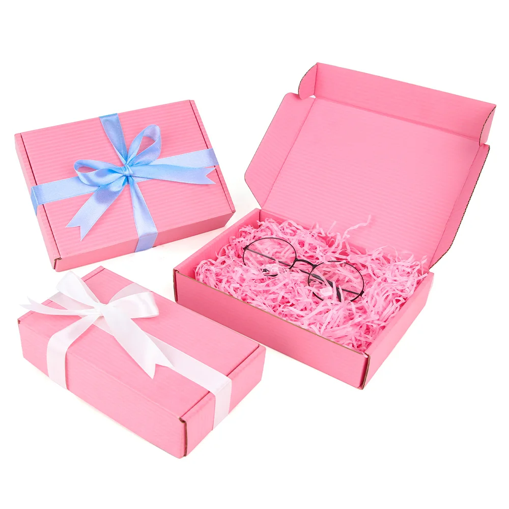 Pink Wrapped Gift Box