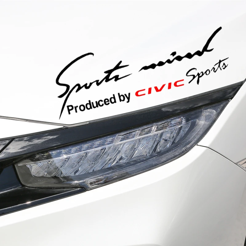 Civic Car Stickers Produced By Sports Mind Reflective Decoration For ...