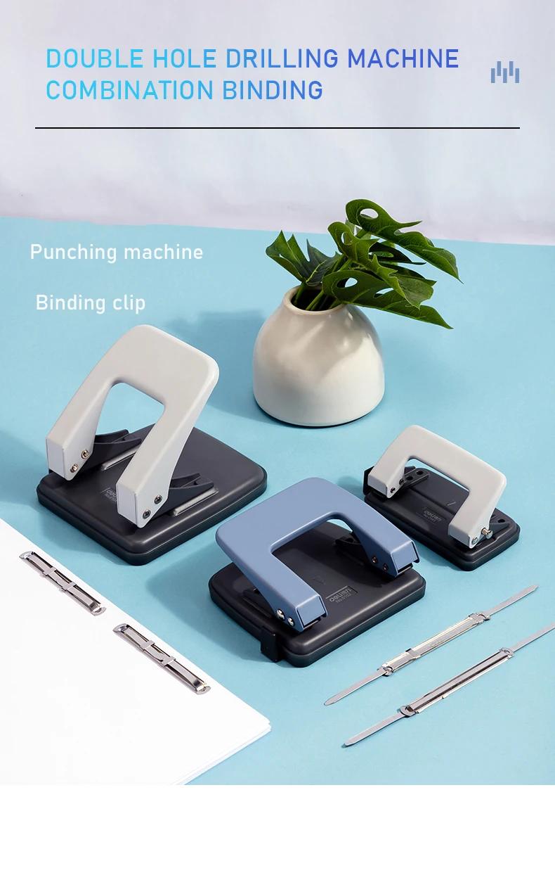 Double trou poinçon Machine à relier dépliant en vrac petit étudiant ...