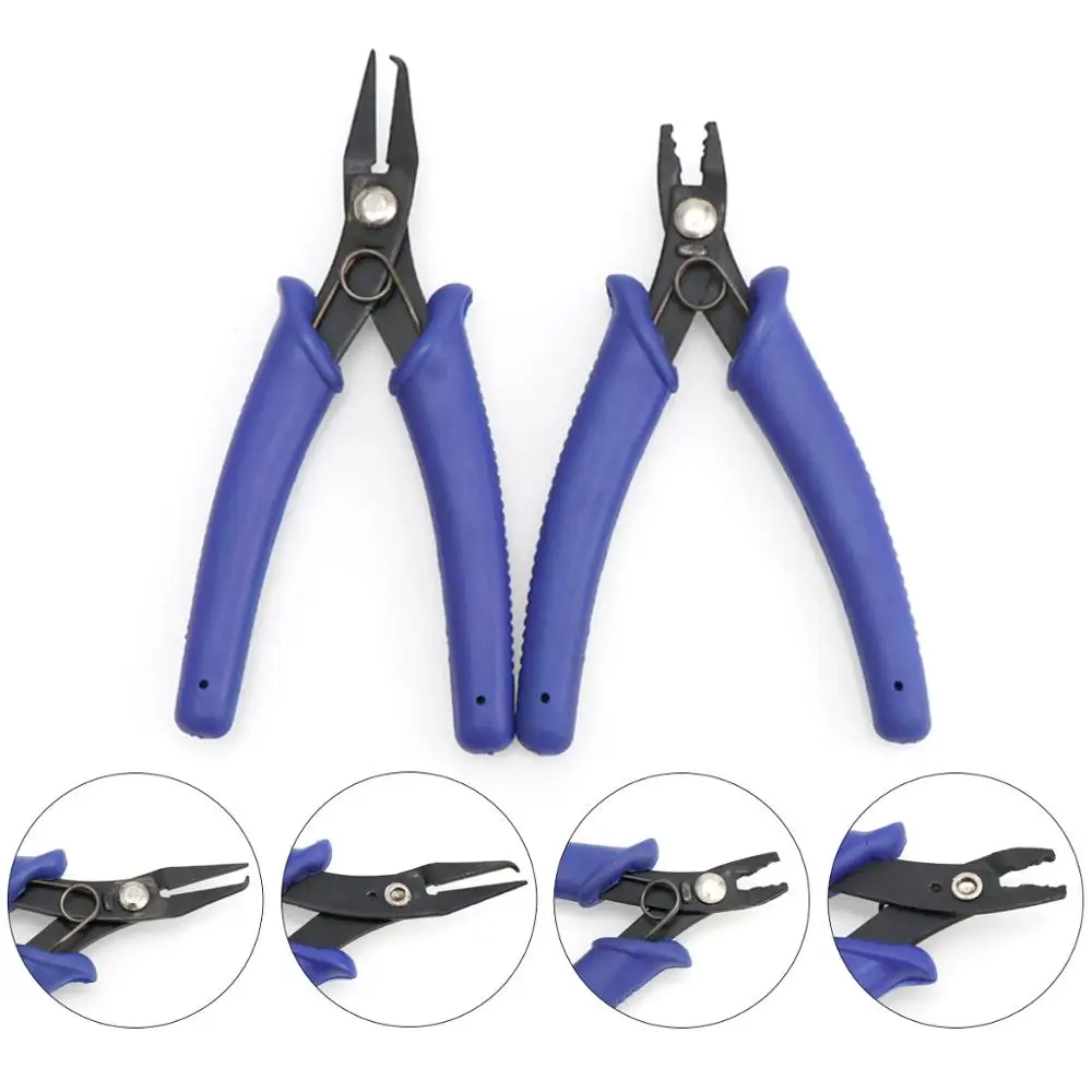 1Pieces-Royal-Blue-Steel-Jewelry-Jeweler-Tools-Crimper-Pliers-for-Crimp ...