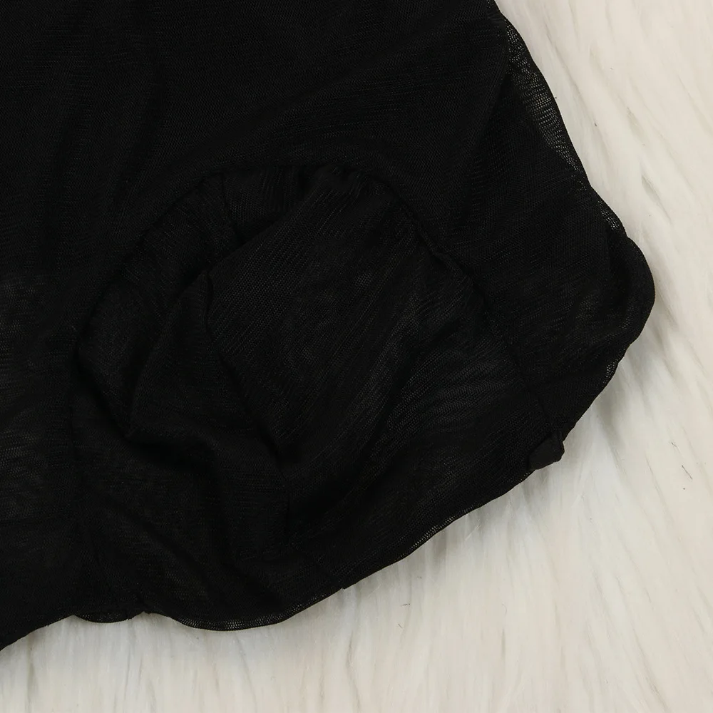 PinePear женские прозрачные сетчатые сексуальные платья без бретелек с открытой спиной ...