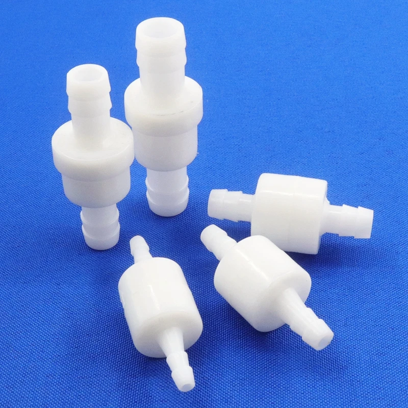 1~100pcs 4~12mm POM Check Valve Drip Watering Irrigation Hose Joint Non ...