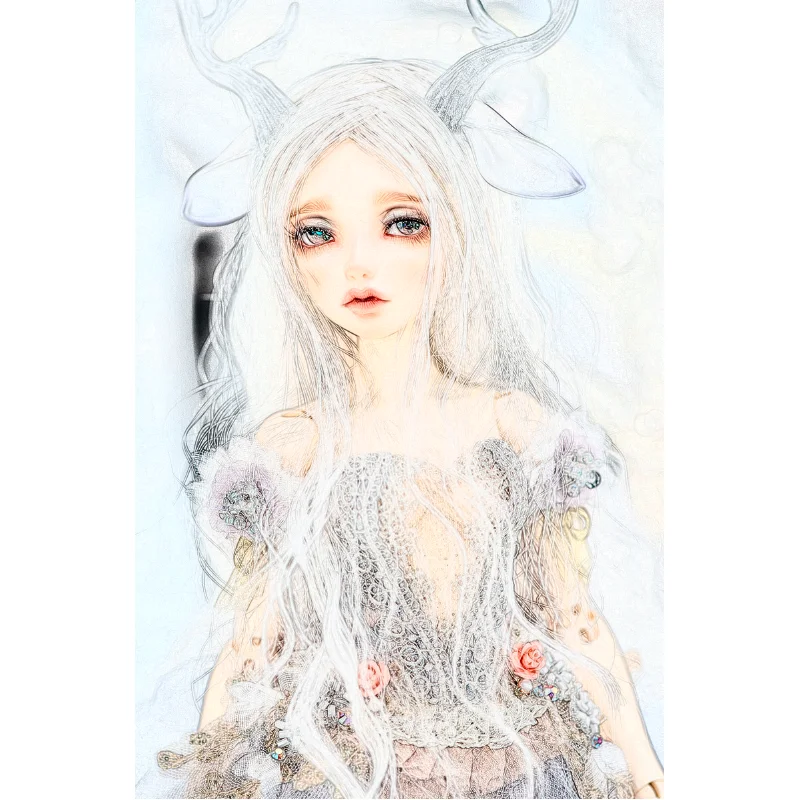 Minifee Dina New Arrivial 1/4 BJD Doll MSD MNF Ball jointed Doll ...