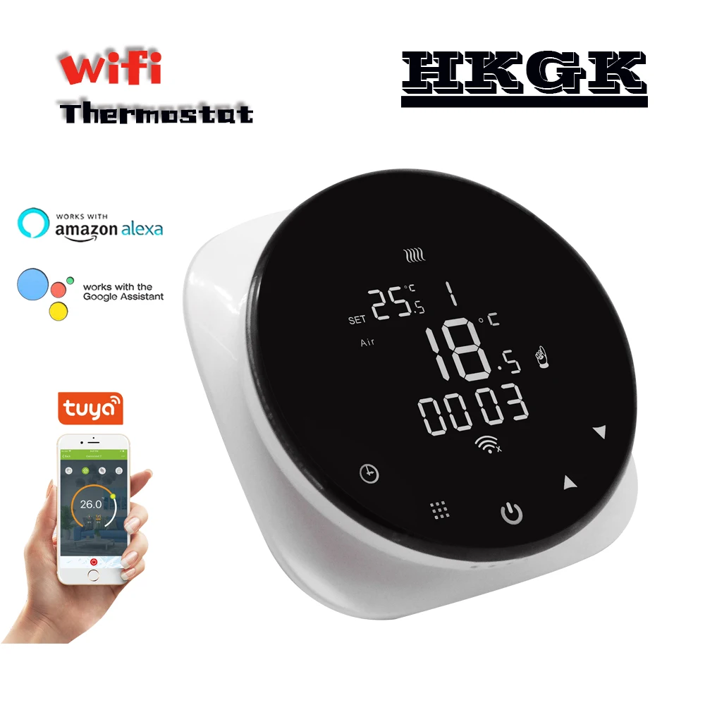 Termostato WiFi de 90 240VAC para calefacción de agua, calefacción eléctrica, calefacción de ...