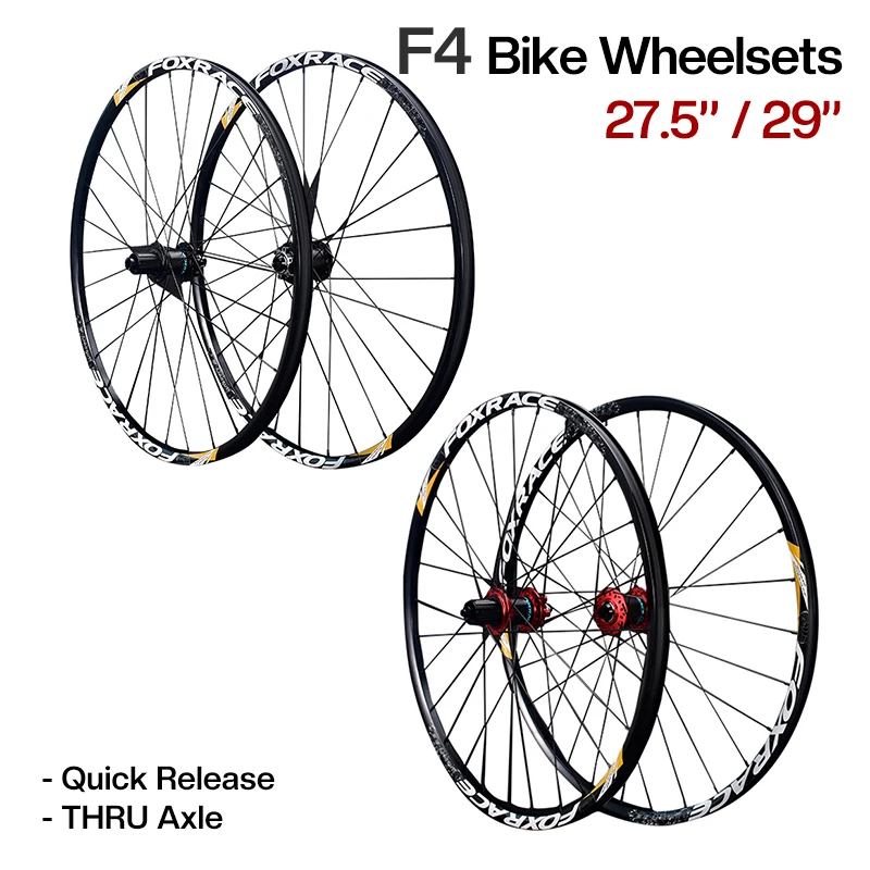 Mountain Bicycle Wheels Ultra-light Alloy 27.5" 29" Carbon Fibre Hub 28 ...