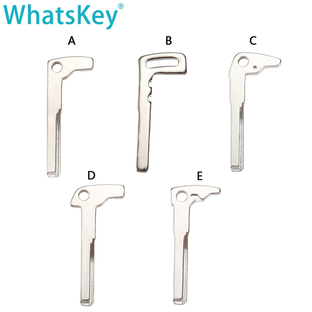 WhatsKey Replacement Smart Key Blade Blank Uncut Insert For Mercedes ...