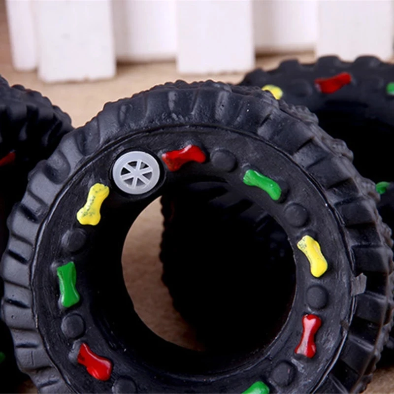 Elastic Mini Tire Toy For Dogs – DogMega.Com