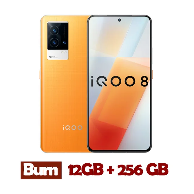 NEW Original Vivo iQOO 8 5G Snapdragon 888 6.56” 120Hz AMOLED Screen ...