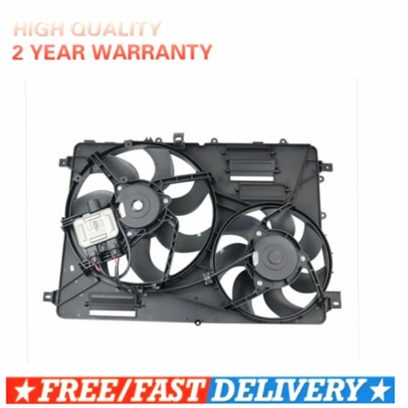 Ventilador de refrigeração ventilador elétrico radiador para land rover ...