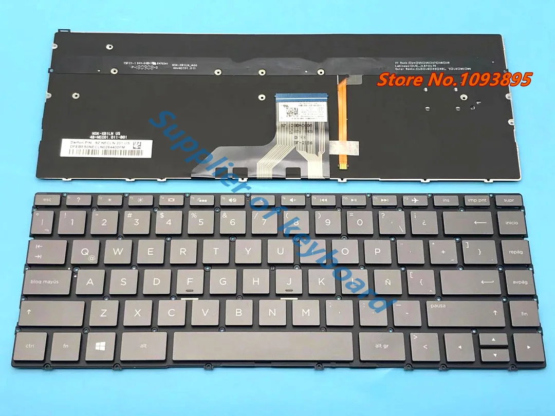 Teclado Latino para HP ENVY x360 13 ag0000 13m ag0000 13z ag000 ...
