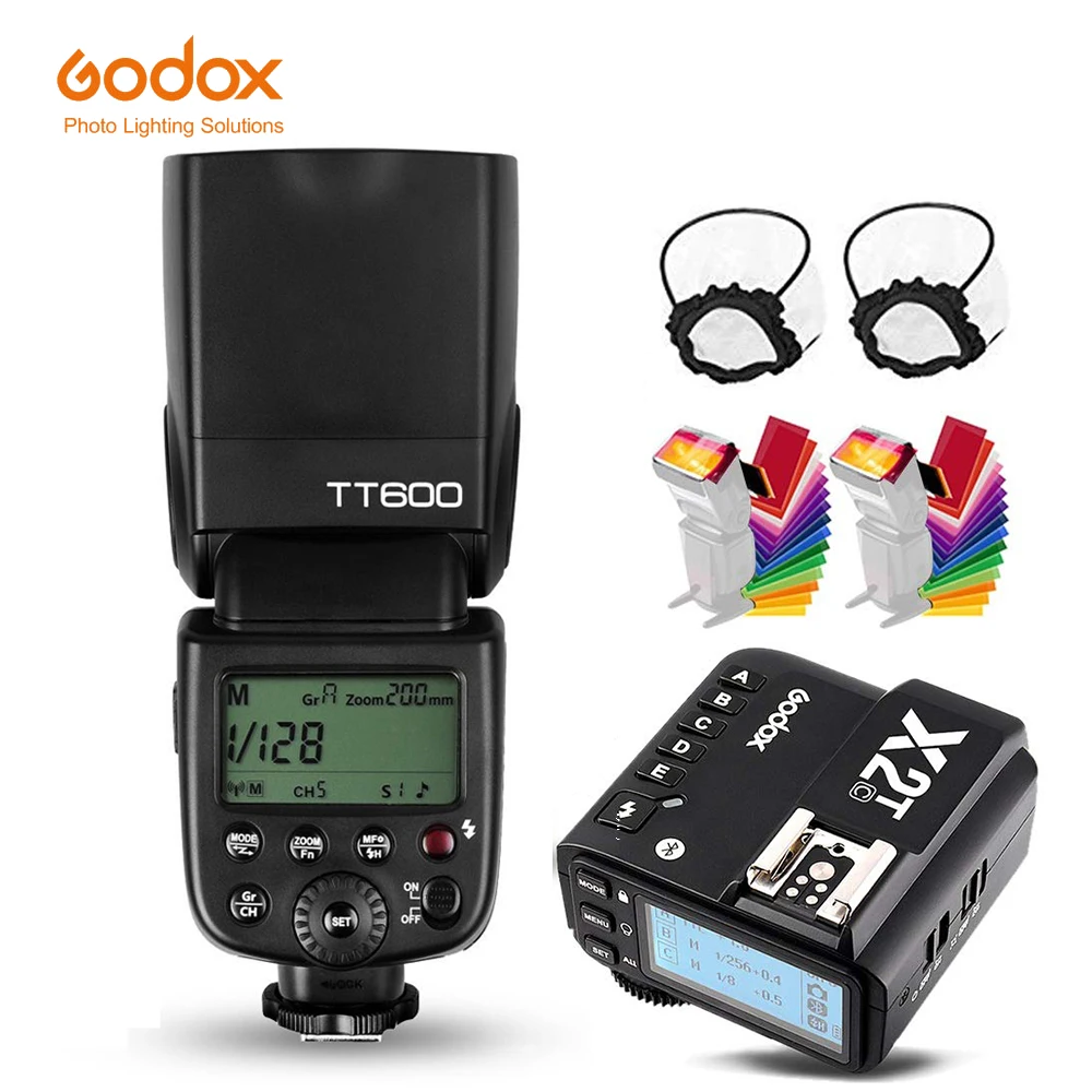 Godox cámara Flash TT600 TT600S, alta velocidad, 2,4G, inalámbrica ...