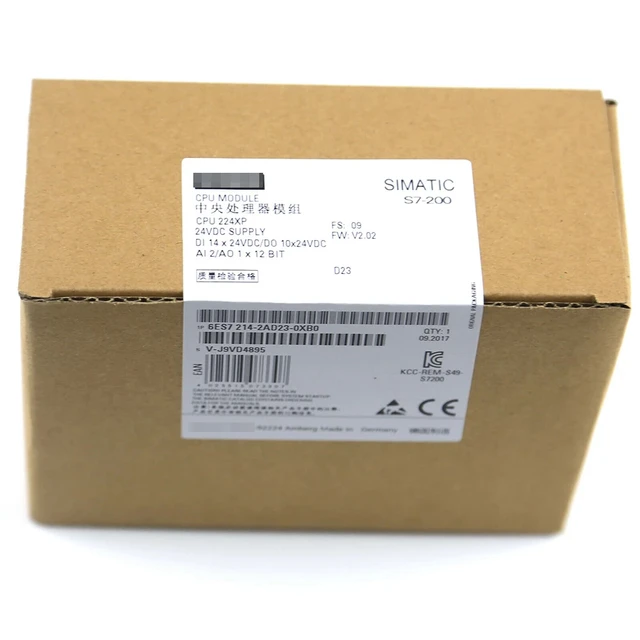 Siemens Original 6ES7214-2BD23-0XB0 SIMATIC S7-200 CPU, 46% OFF