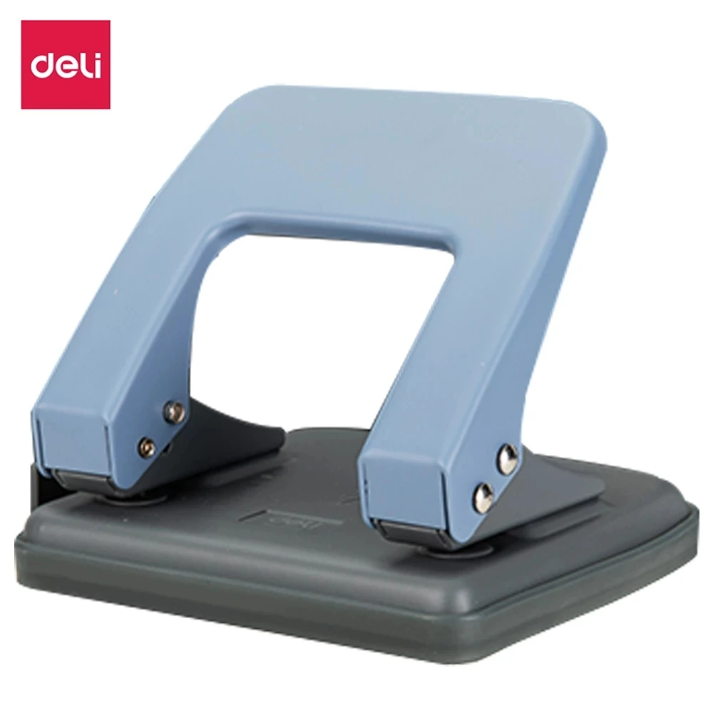 Deli 0101 0102 0104 Office Desk 2 Hole Punch 6mm Hole Punch 80mm ...
