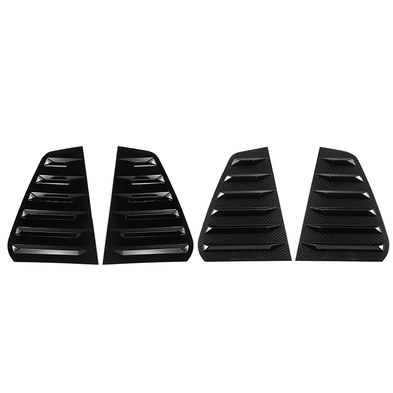 Car Rear Side Window Louvers, for Golf 7 R MK 7 7.5 2013 2020 Racing ...