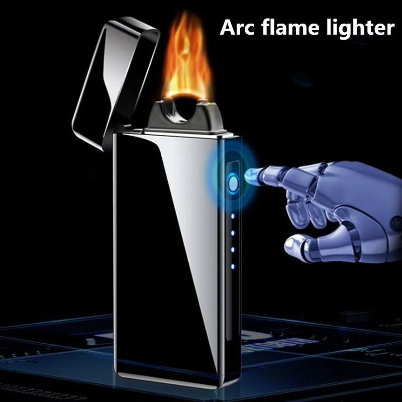 Creative-Strong-Firepower-Arc-Lighter-USB-Charging-Cigarette-Cigar ...
