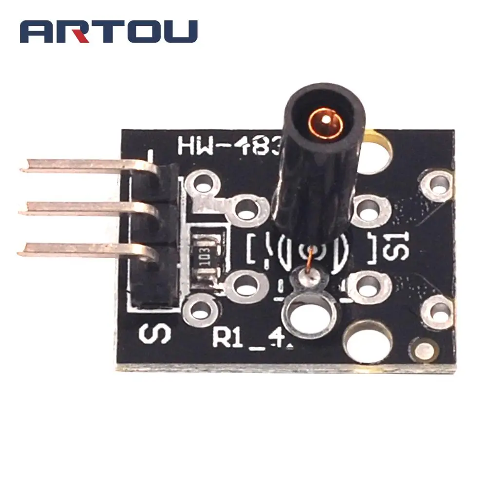 Ky-002 Vibration Switch Module Vibration Sensor Sw-18015p For Arduino - Sensors - AliExpress