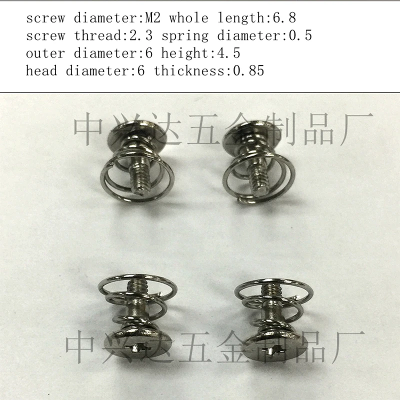 10pcs-Video-card-screw-Heat-dissipation-screw-spring-screw-fixed-video ...