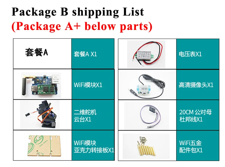 Stm32 Smart Car Wifi Video Remote Control Obstacle Avoidance Tracking