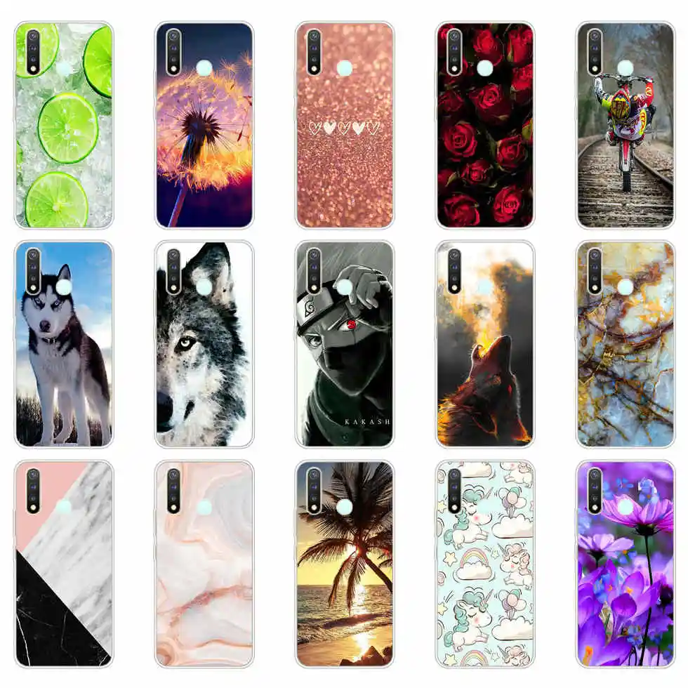 Vivo Y19 Back Cover Glitter | Silicone Case Love Vivo Y19 - Mobile ...