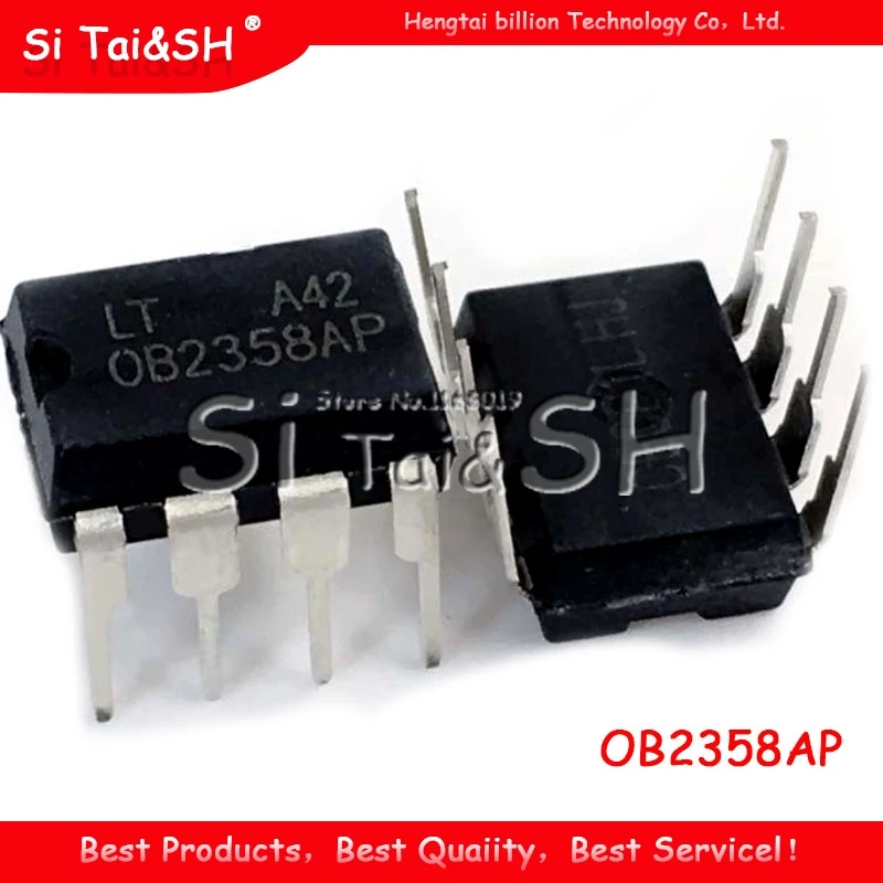 10pcs Ob2358ap Ob2358 Dip-8 Lcd Power Tube Chip Ic - Integrated ...
