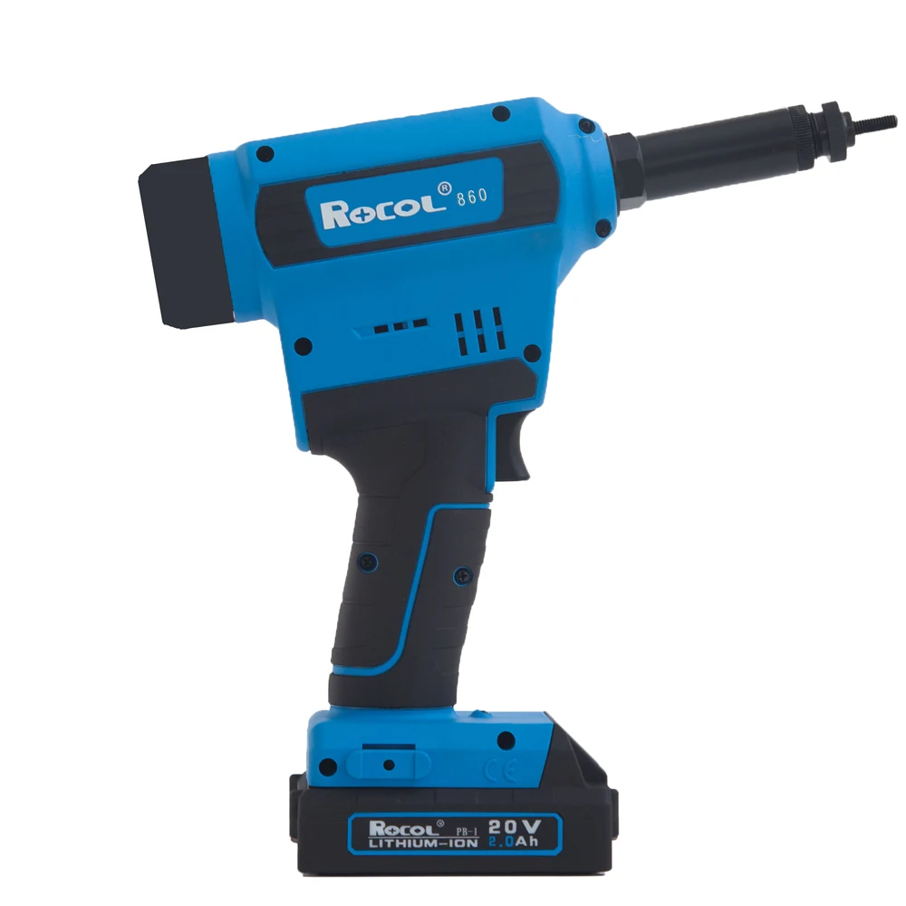 ROCOL rl860 lithium battery automatic nut pulling gun riveting machine ...