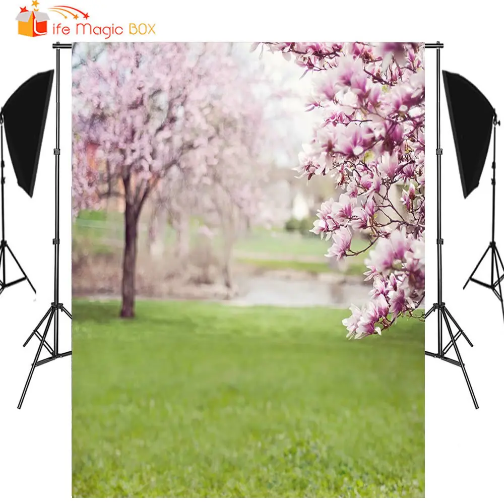 LIFE MAGIC BOX Flower Backdrop Birthday Easter Backdrops for Studio ...