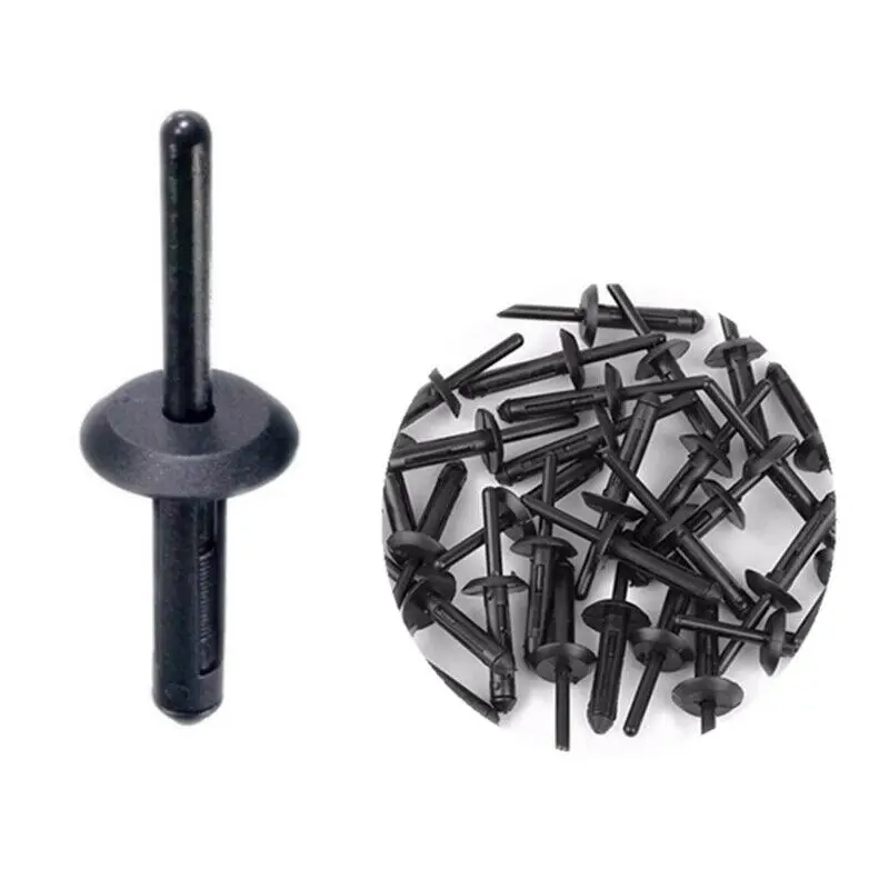 Pack-of-100-For-Jeep-Chrylser-Dodge-Ford-Nylon-Blind-Rivets-Clips ...