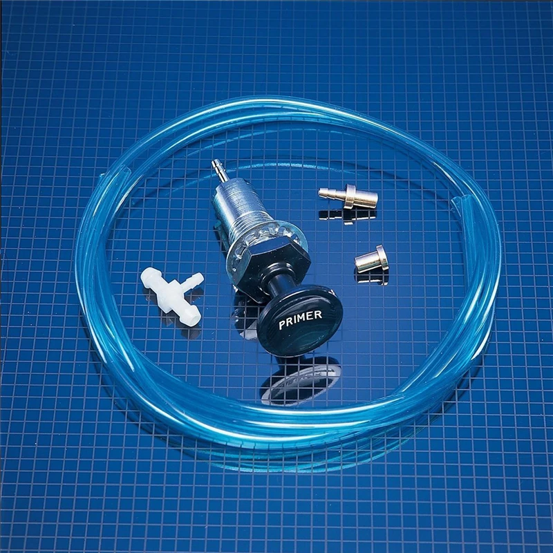 Motorcycle Carburetor Repair Kit - Fuel Primer Plunger Pump Kit for ...