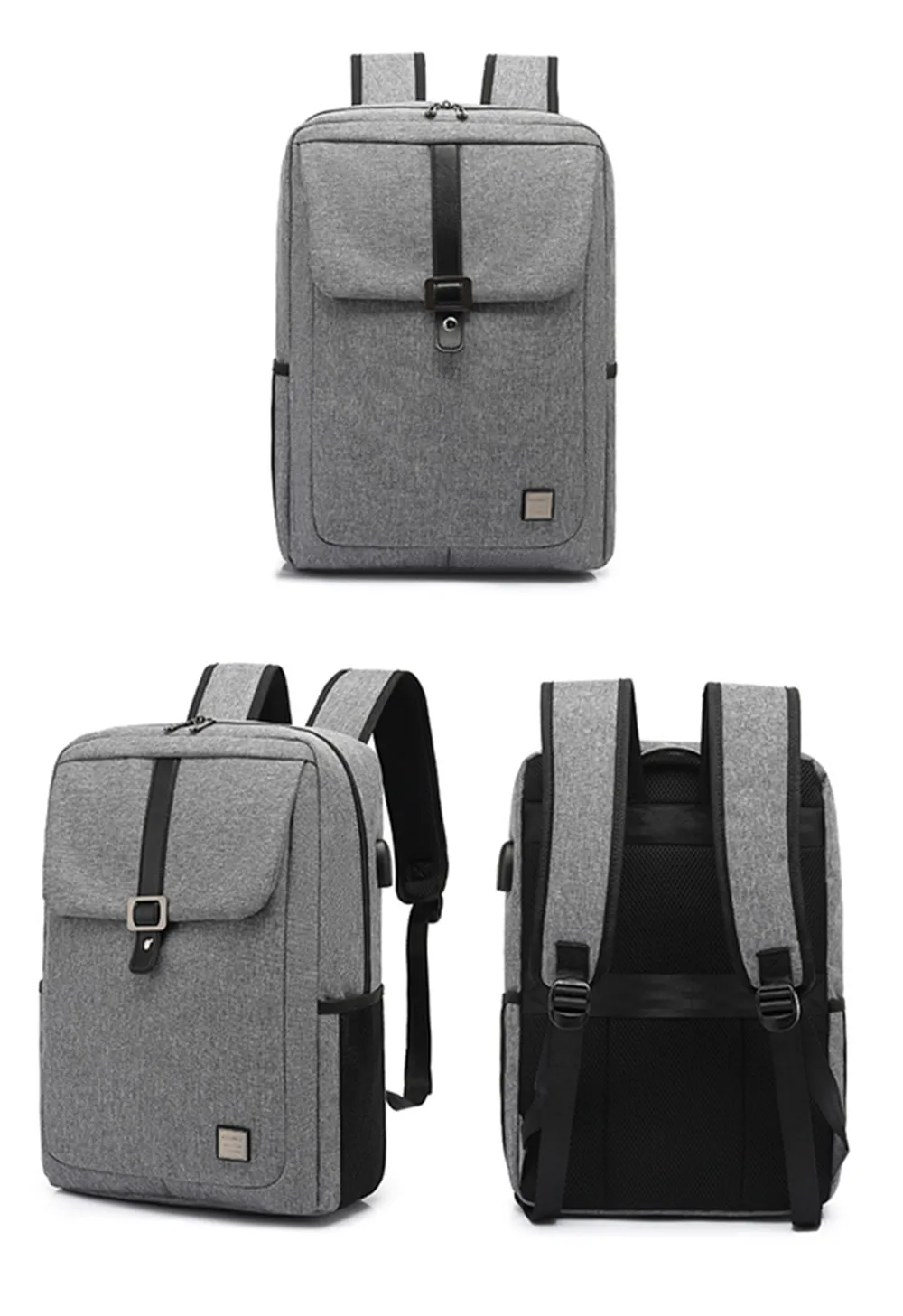 ph&co | PC Depot. COOLBELL 15.6" LAPTOP BACKPACK GREY CB-8207