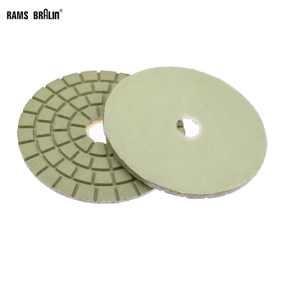 4" Wet Diamond Flexible Polishing Disc Buff P10000 Stone Marble Ceramic ...