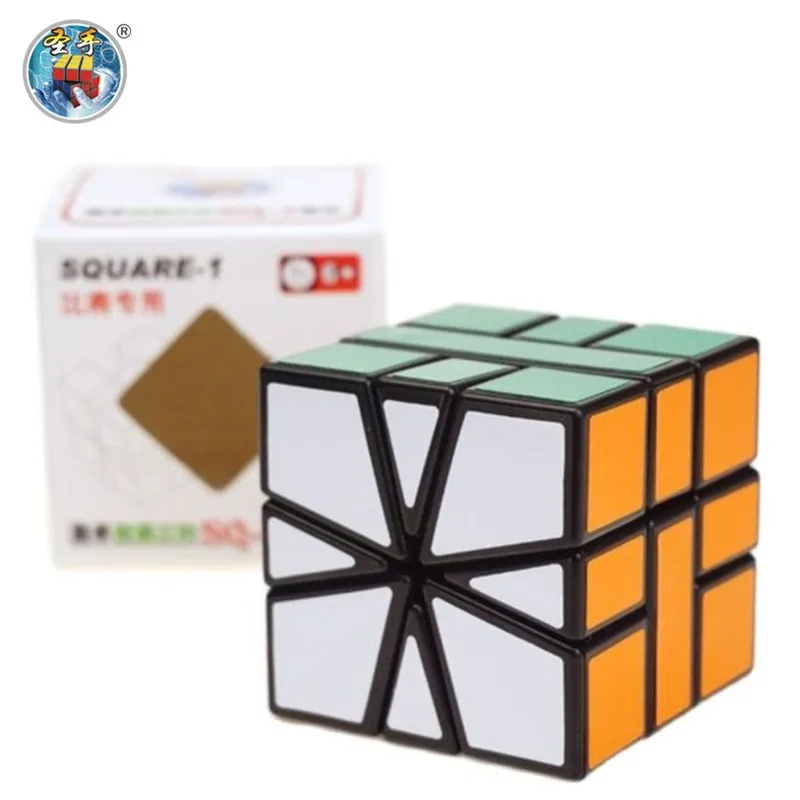 Shensghou Sq1 Square-1 Magic Cube Black 57mm Plastic Speed Puzzle ...