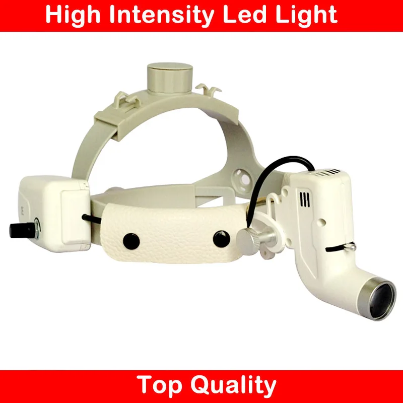 Medical Magnifier LED Lamp Headband Adjustable Size High Intensity ...