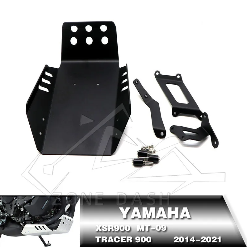 Motorcycle Engine Base Chassis Protection Cover Skid Plate For Yamaha ...