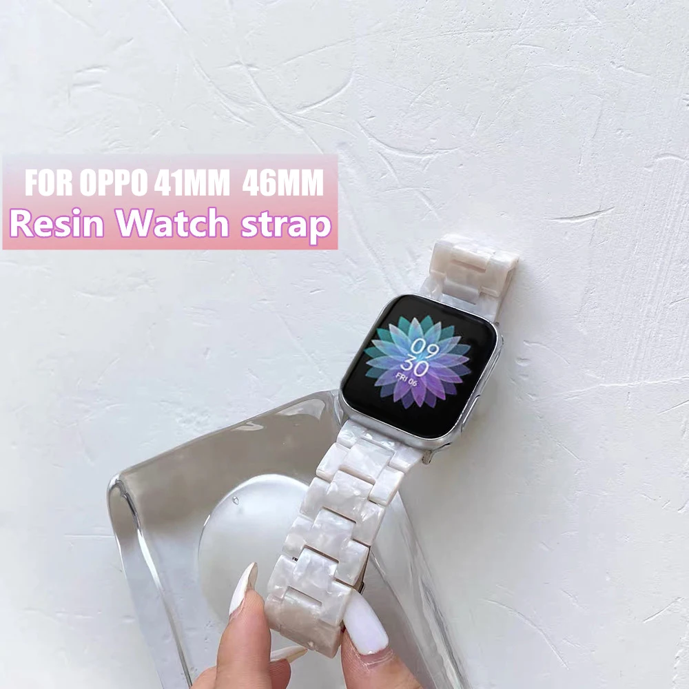 41mm-46mm-Resin-Watch-Strap-for-OPPO-Watch-Watchband-Band-For-OPPO ...